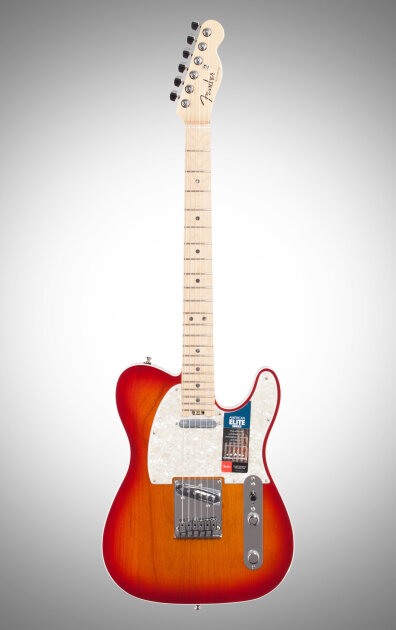 Fender American Elite Telecaster Electric Guitar (Maple, with Case ...