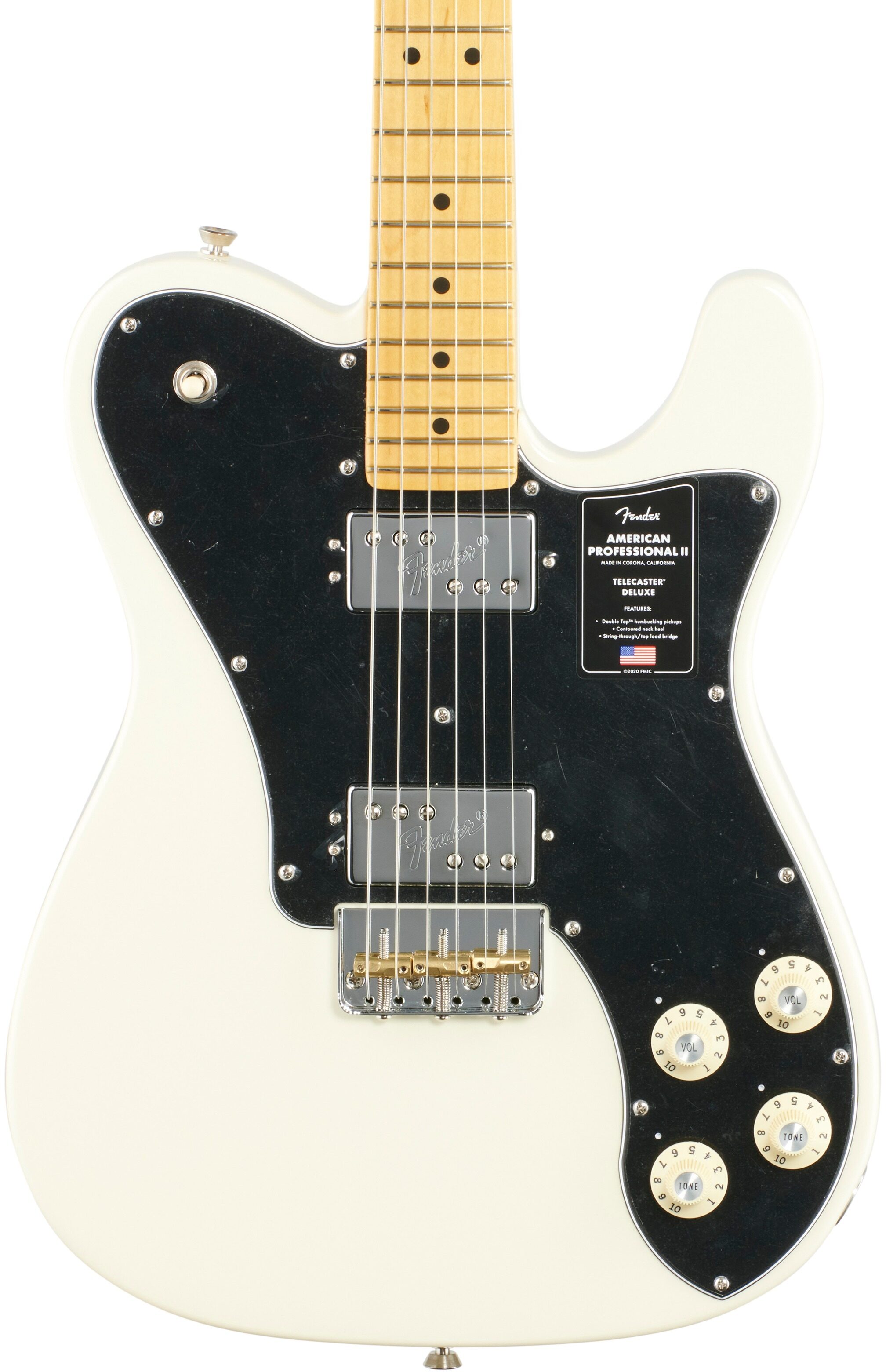 Fender American Pro II Telecaster Deluxe Electric Guitar, Maple