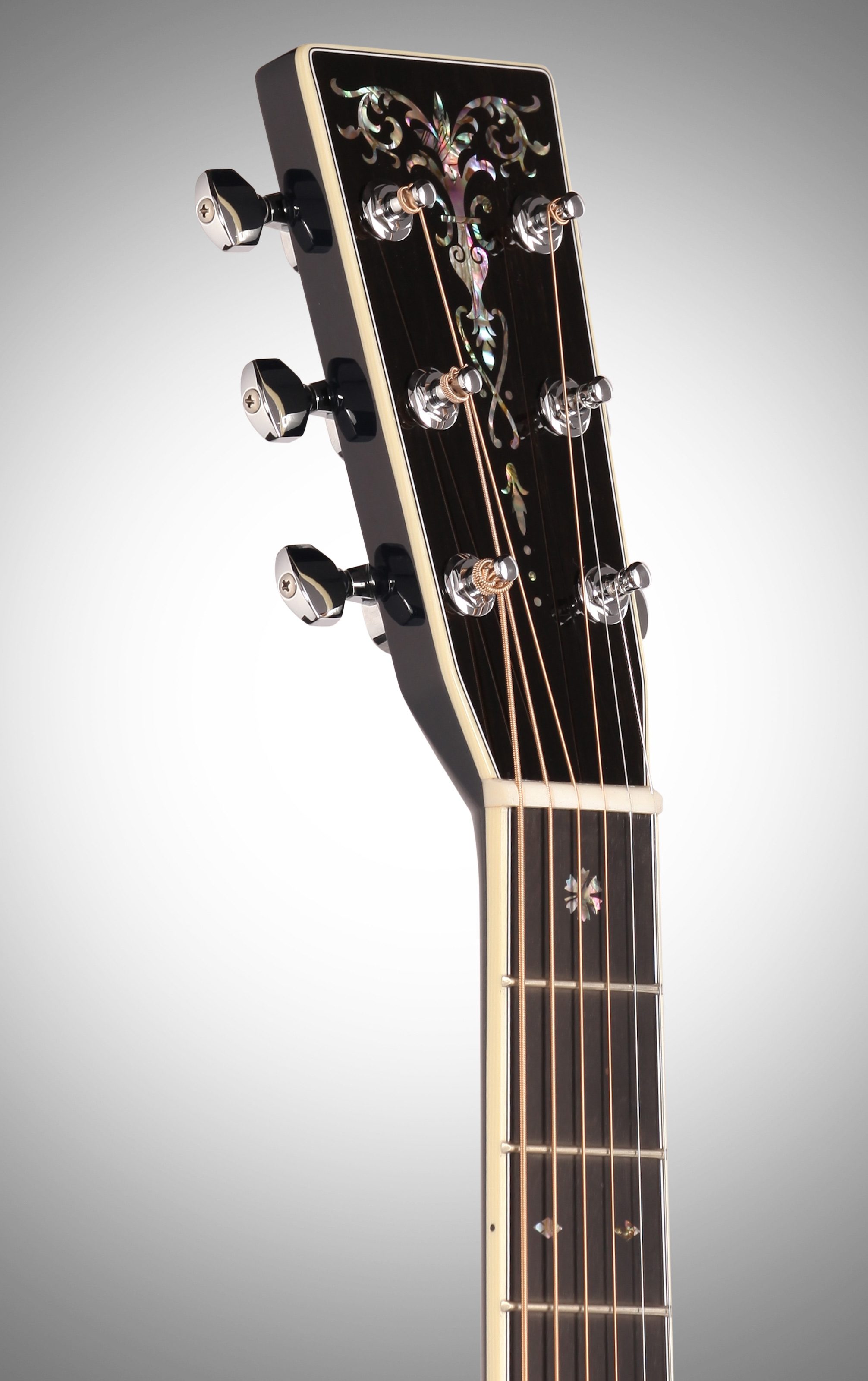 Martin OM-ECHF Navy Blues Acoustic Guitar (with Case) | zZounds