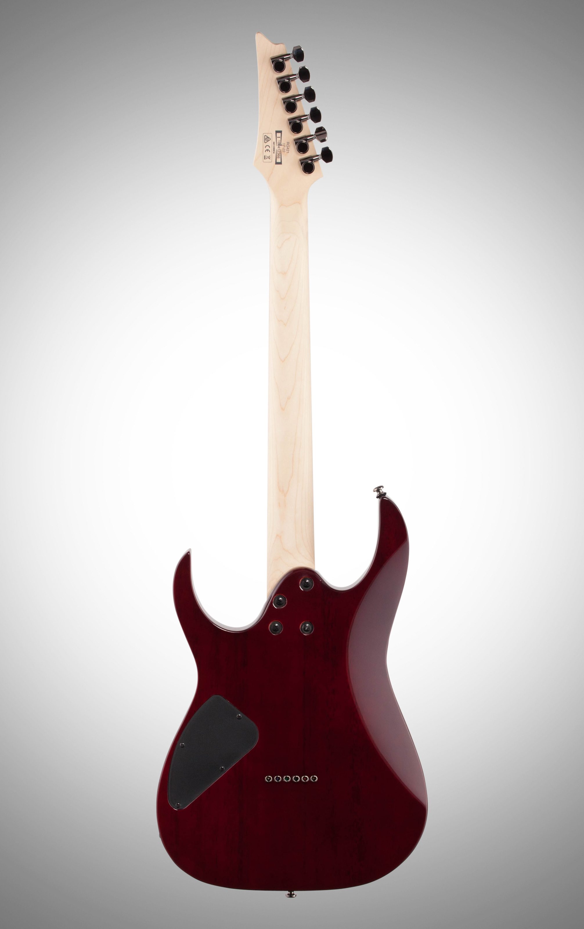 Ibanez RG421 RG Electric Guitar with Fixed Bridge, Blackberry Sunburst