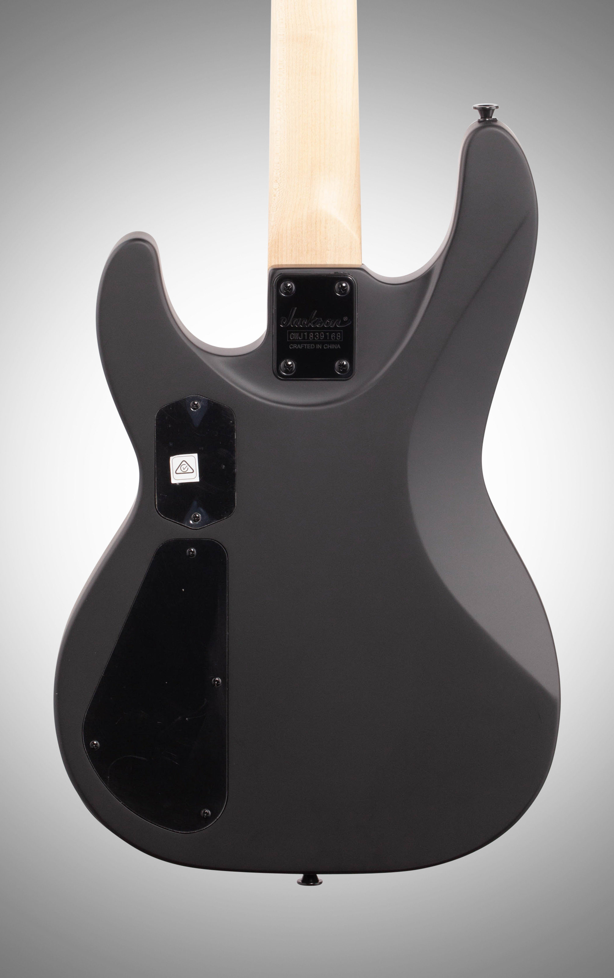 Jackson JS3 Concert Electric Bass, Amaranth Fingerboard, Satin Black