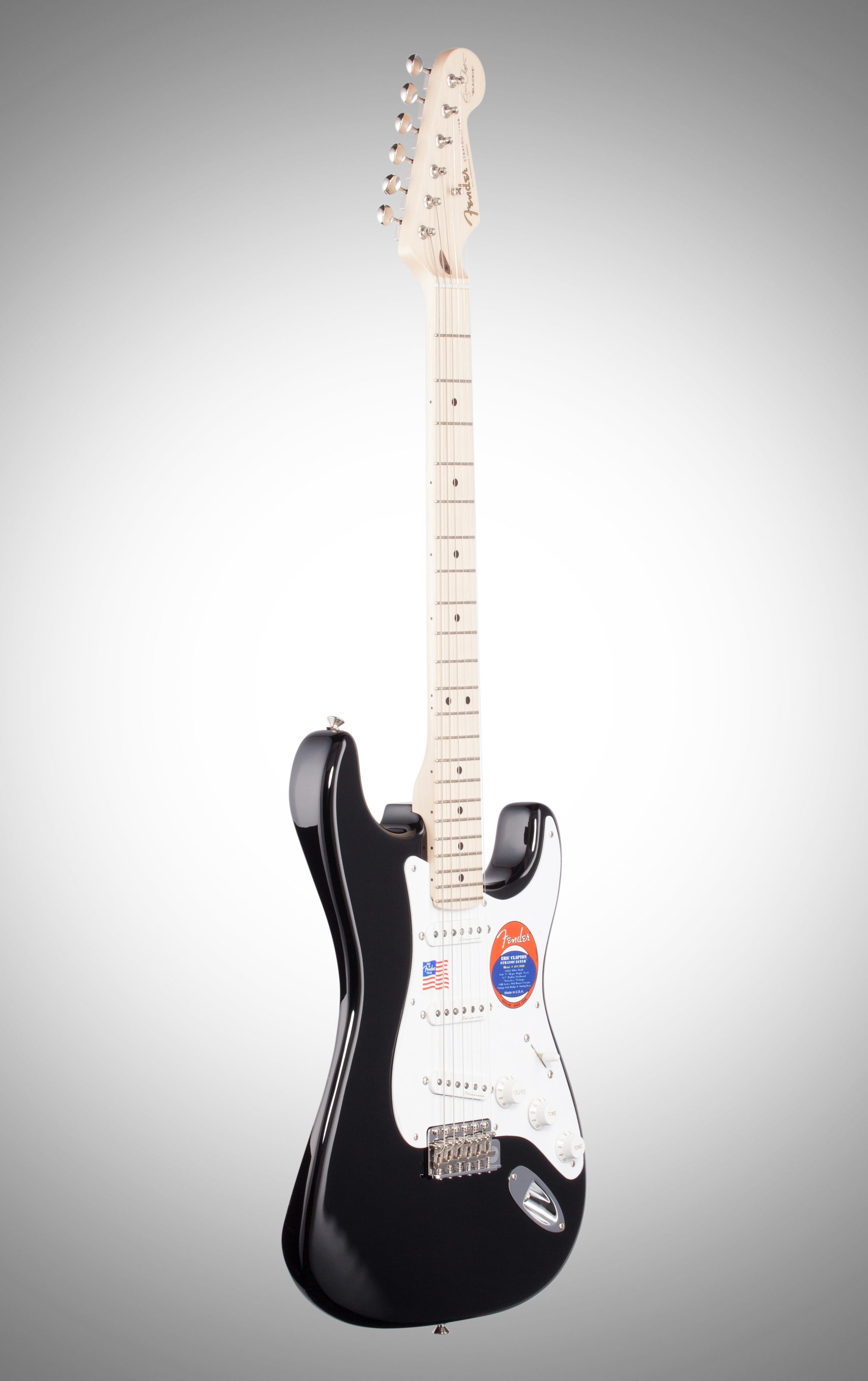 Fender Eric Clapton Artist Series Stratocaster (Maple with Case), Black