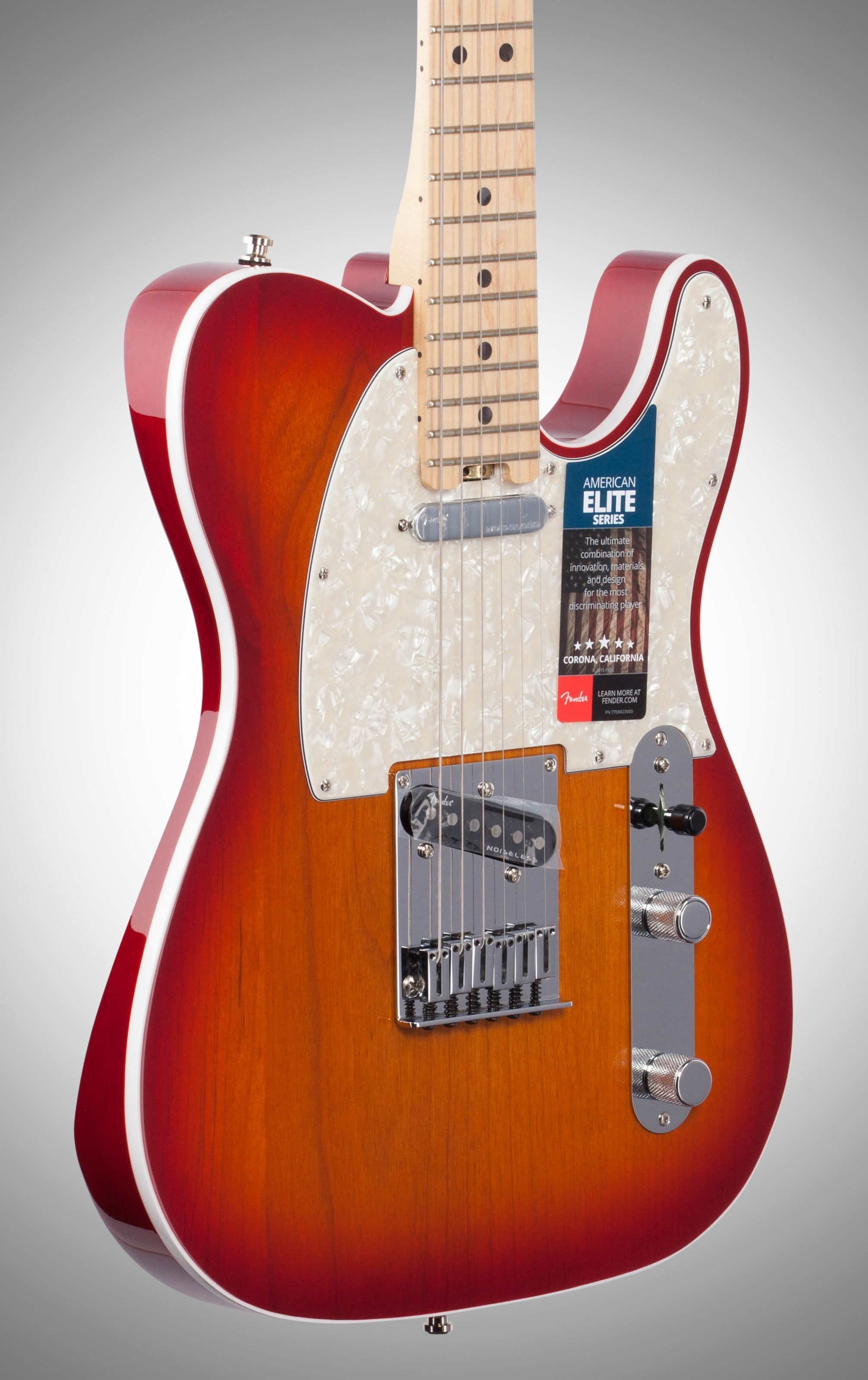 Fender American Elite Telecaster Electric Guitar (Maple, with Case ...