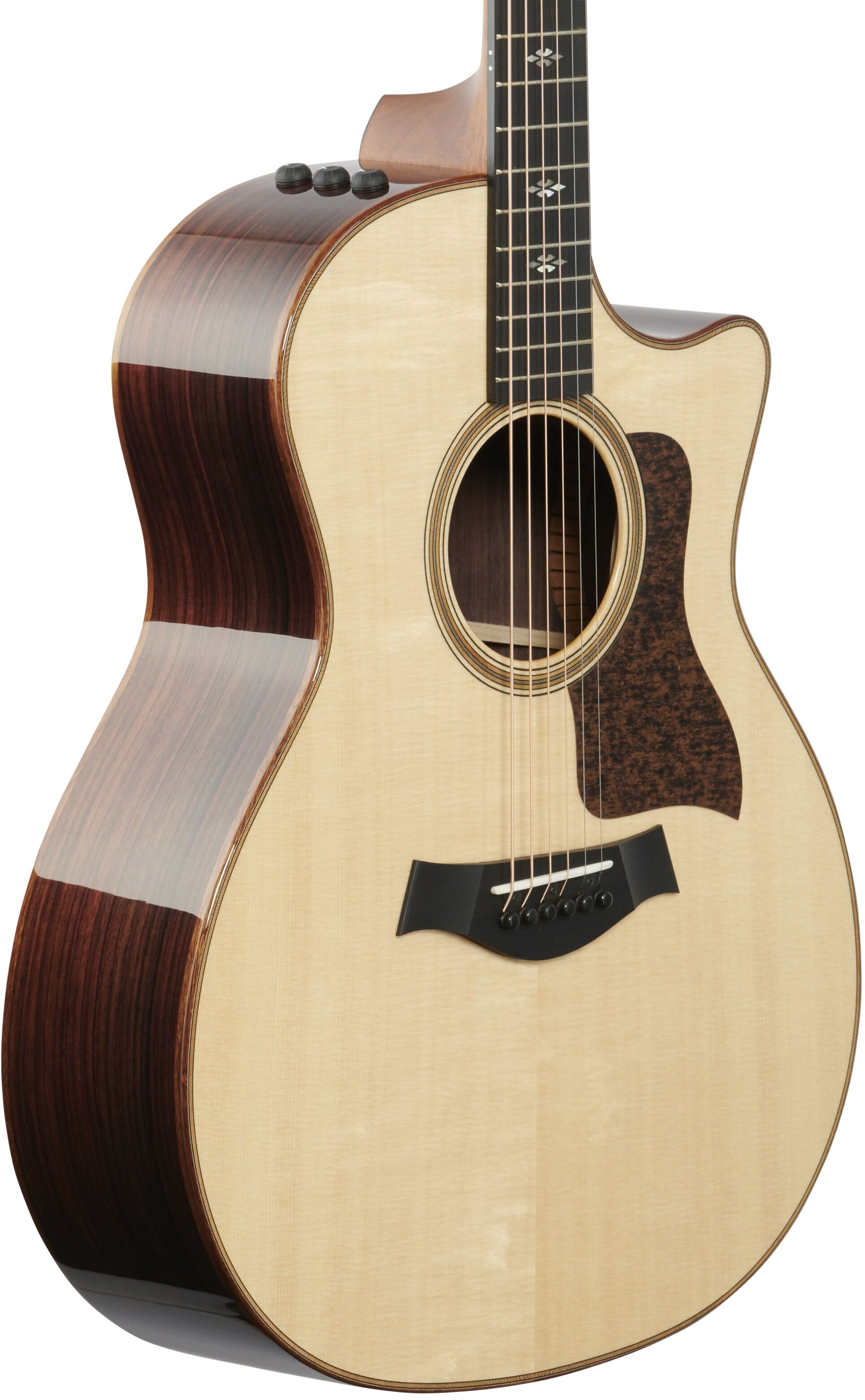 Taylor 714ce V-Class Acoustic-Electric Guitar (with Case), Natural
