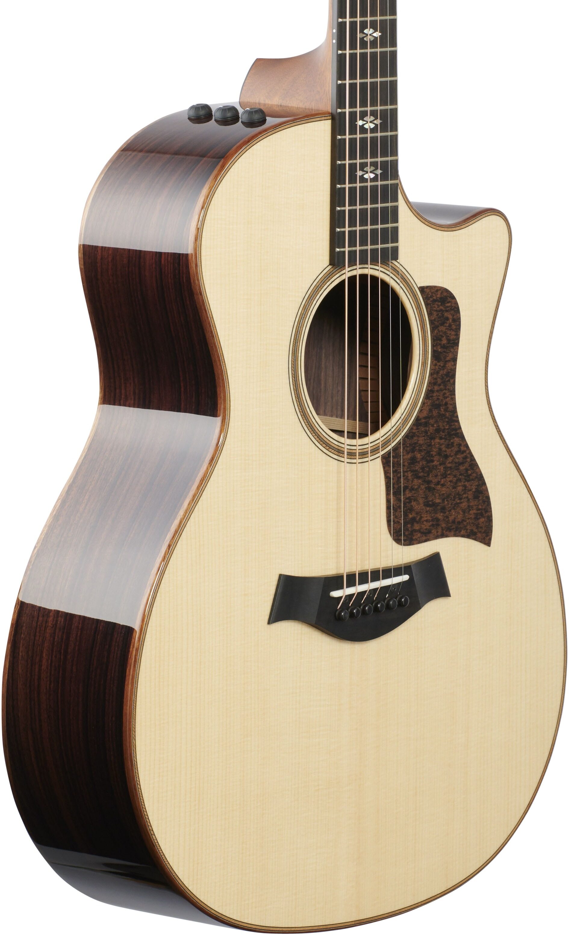 Taylor 714ce V-Class Acoustic-Electric Guitar (with Case), Natural