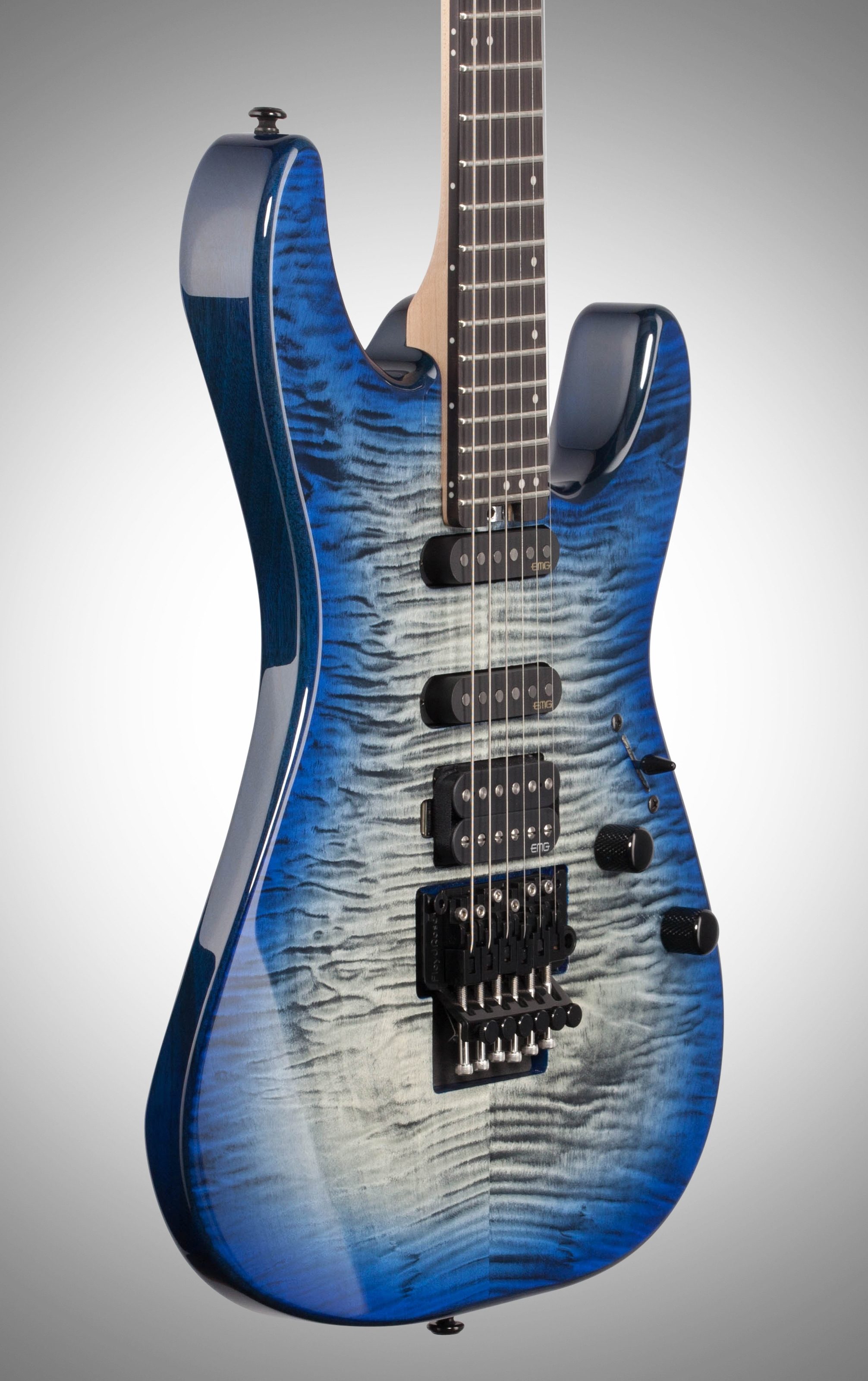 Schecter Sun Valley SS FR III Electric Guitar, Skyburst