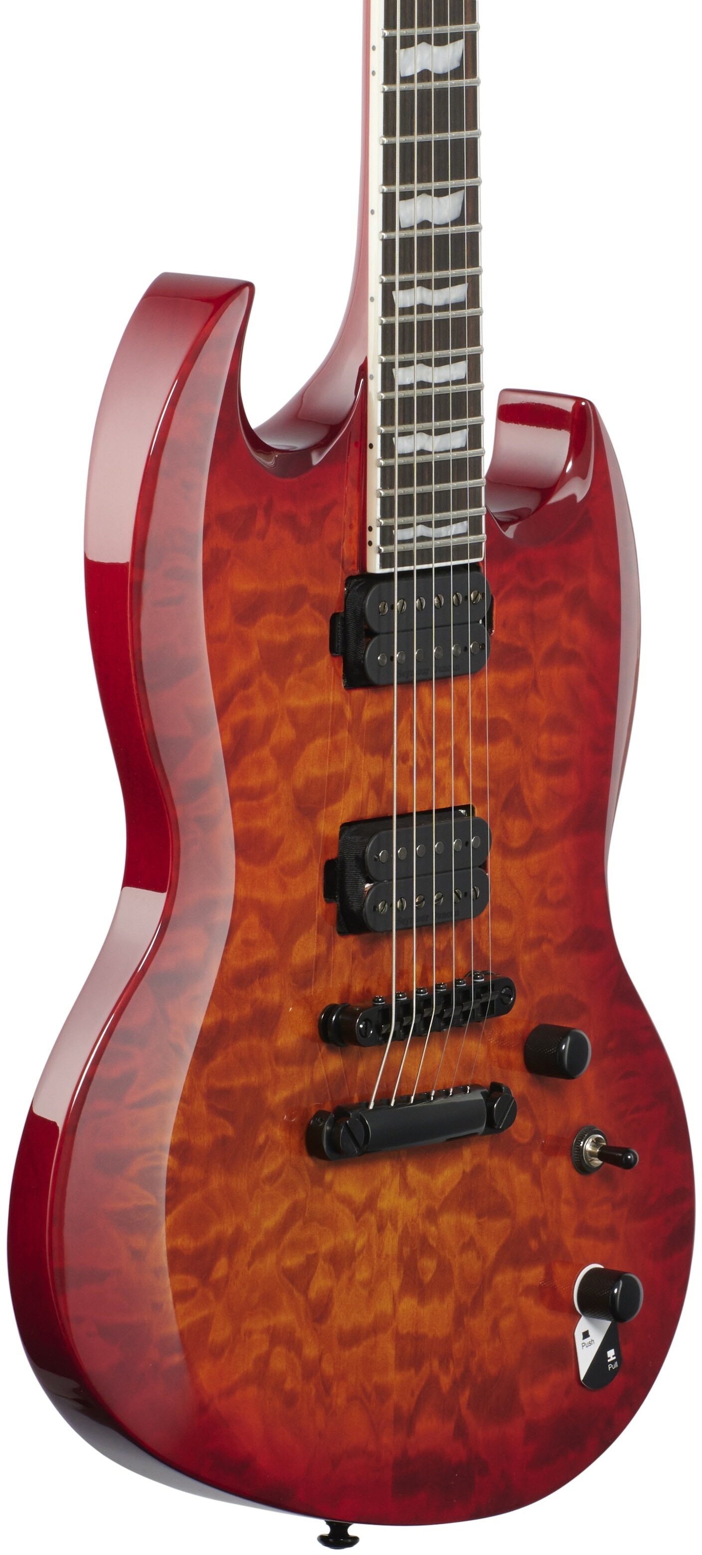 ESP LTD Viper 1000 Electric Guitar, Tiger Eye Sunburst