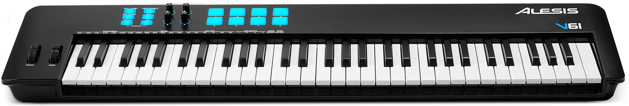 Alesis V61 MKII USB MIDI Keyboard Controller, 61-Key | zZounds