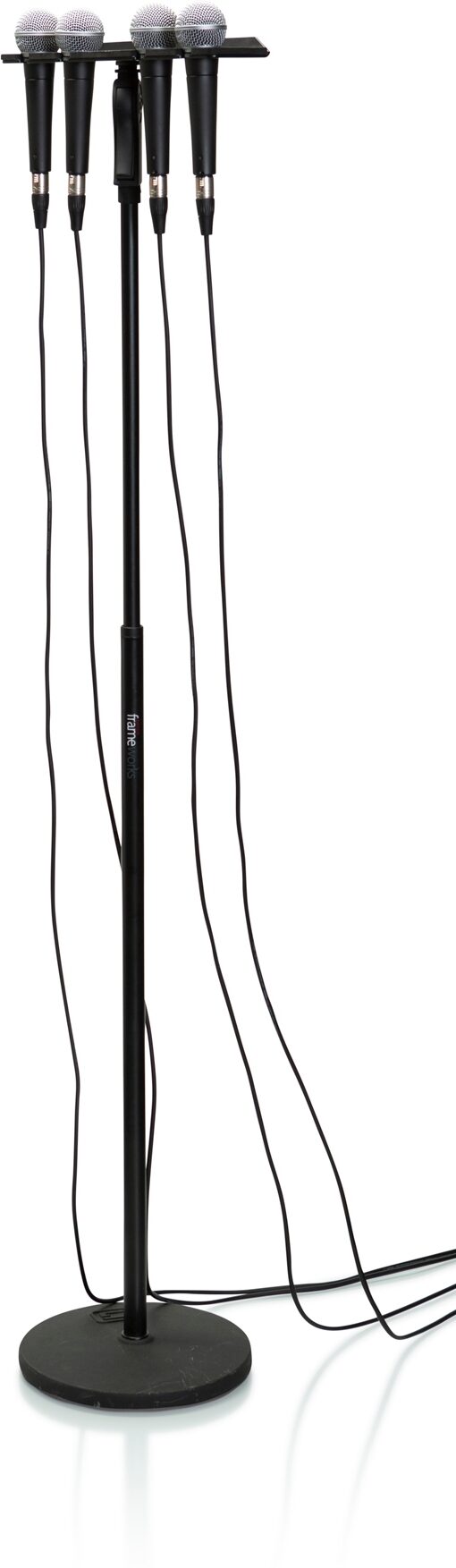 Gator GFW-MIC-4TRAY Multi Microphone Holder | zZounds