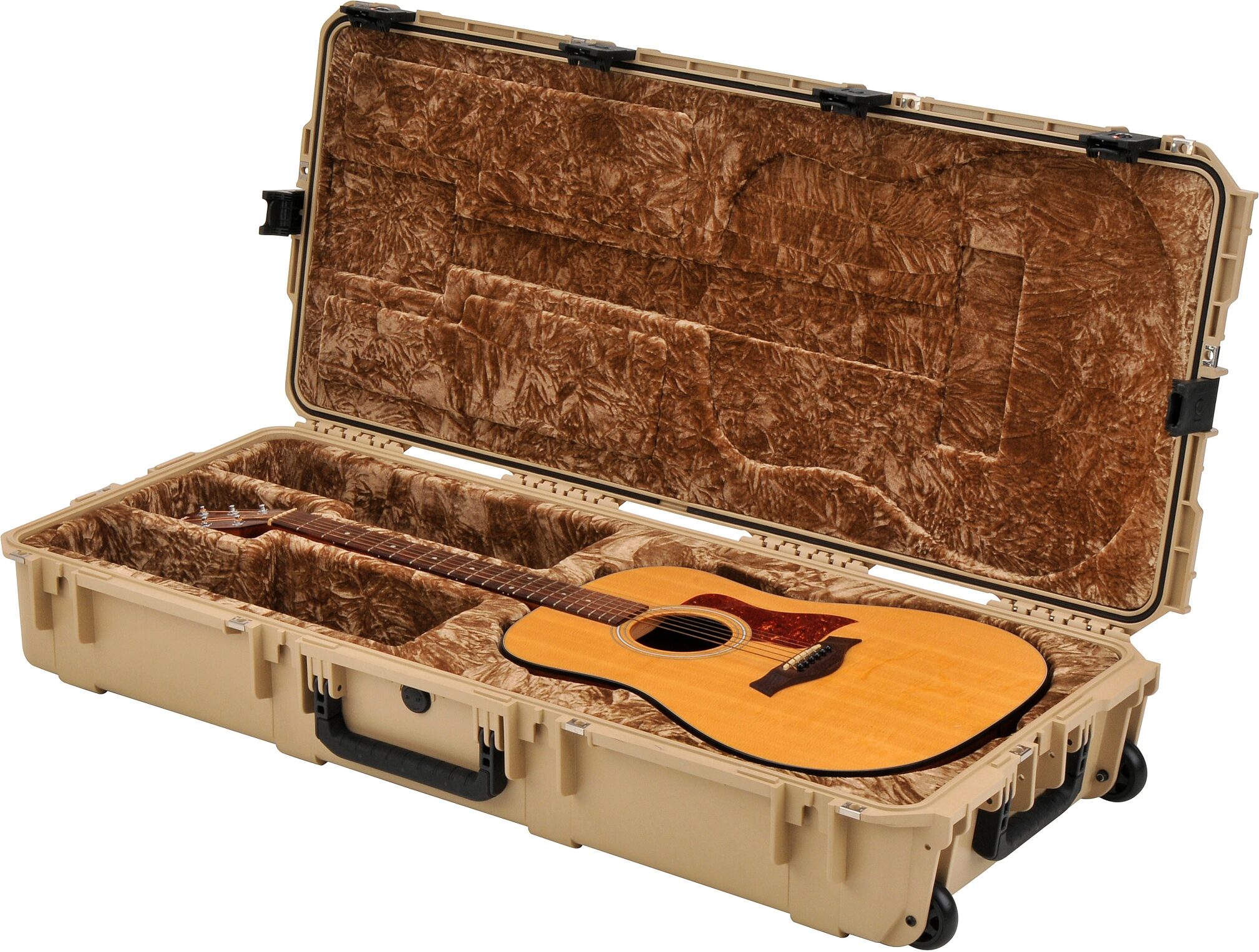 SKB 3i Series Waterproof Rolling Acoustic Guitar Case | zZounds