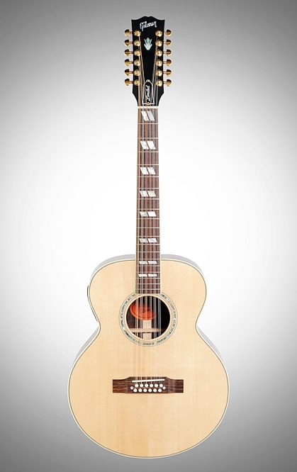 Gibson Parlor Rosewood Acoustic-Electric Guitar, 12-String