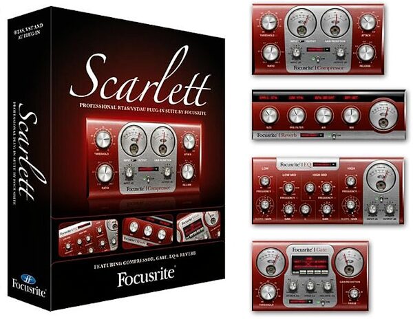 Focusrite Scarlett Plugin Suite Software | zZounds