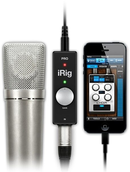 IK Multimedia iRig Pro iOS and USB Audio MIDI Interface | zZounds